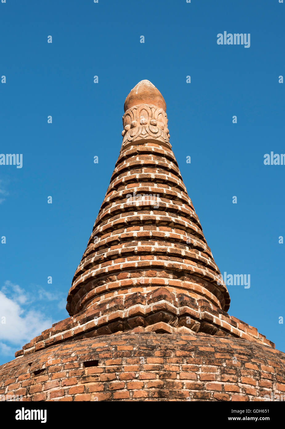 Top of stupa, Bagan, Myanmar Stock Photo - Alamy