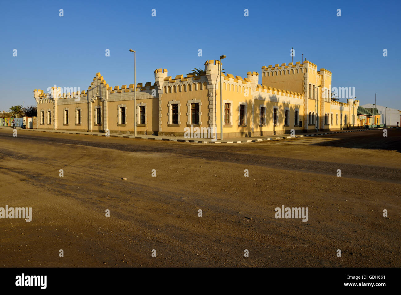 Alte Kaserne, old barracks, historic German colonial military building ...