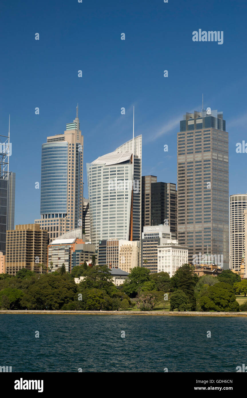 Modern high-rise buildings, Sydney, New South Wales, Australia Stock ...