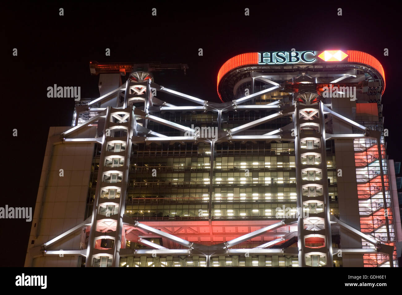 Hsbc Hong Kong Headquarters Building Stock Photos & Hsbc Hong Kong ...