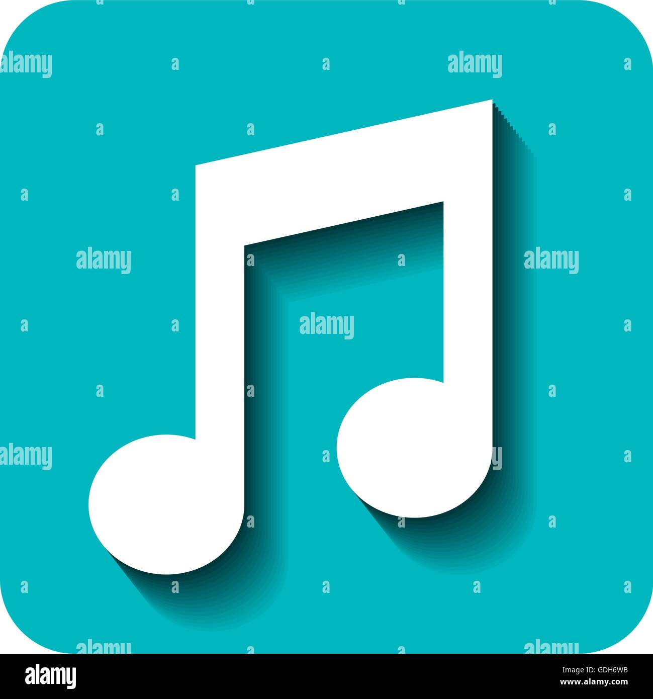 sound music symbol Stock Vector Image & Art - Alamy