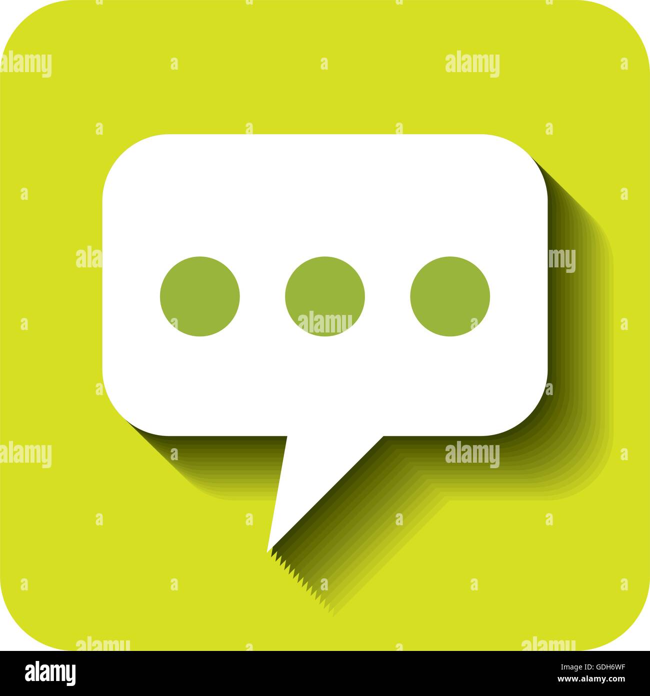text balloon icon Stock Vector Image & Art - Alamy
