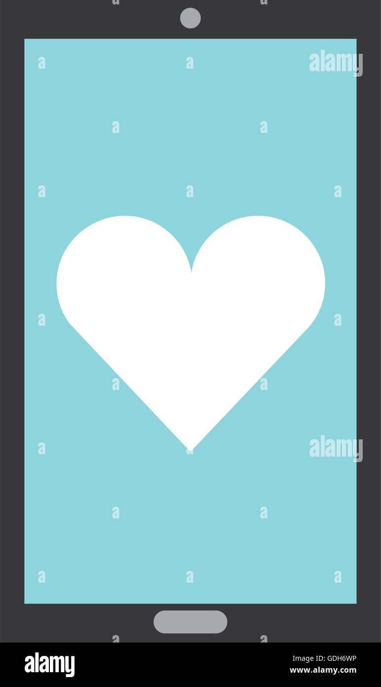 smartphone digital icon Stock Vector Image & Art - Alamy