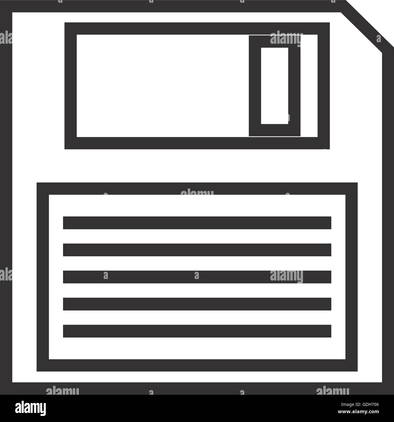 storage disk icon Stock Vector Image & Art - Alamy