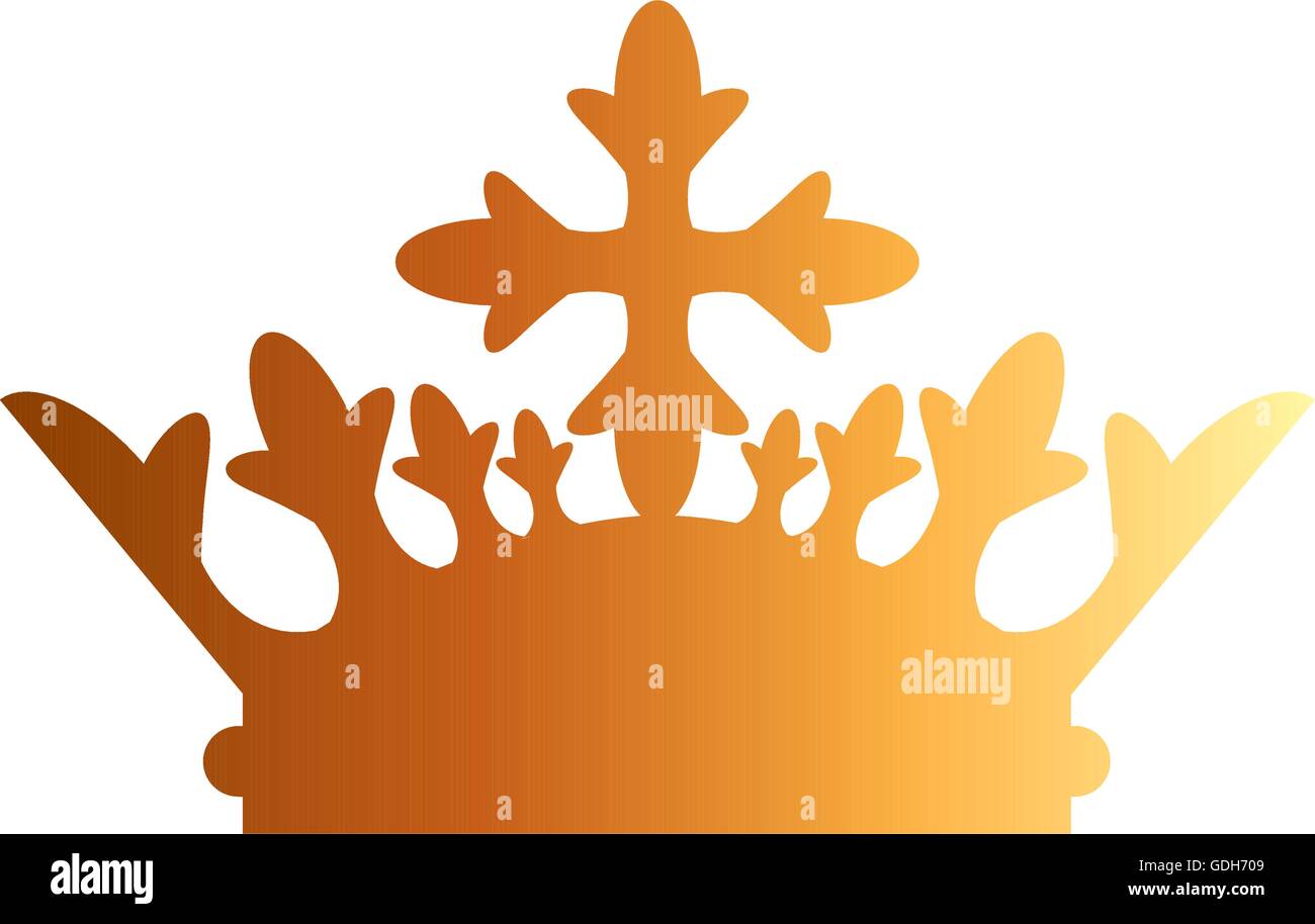 gold crown vector Stock Vector Image & Art - Alamy