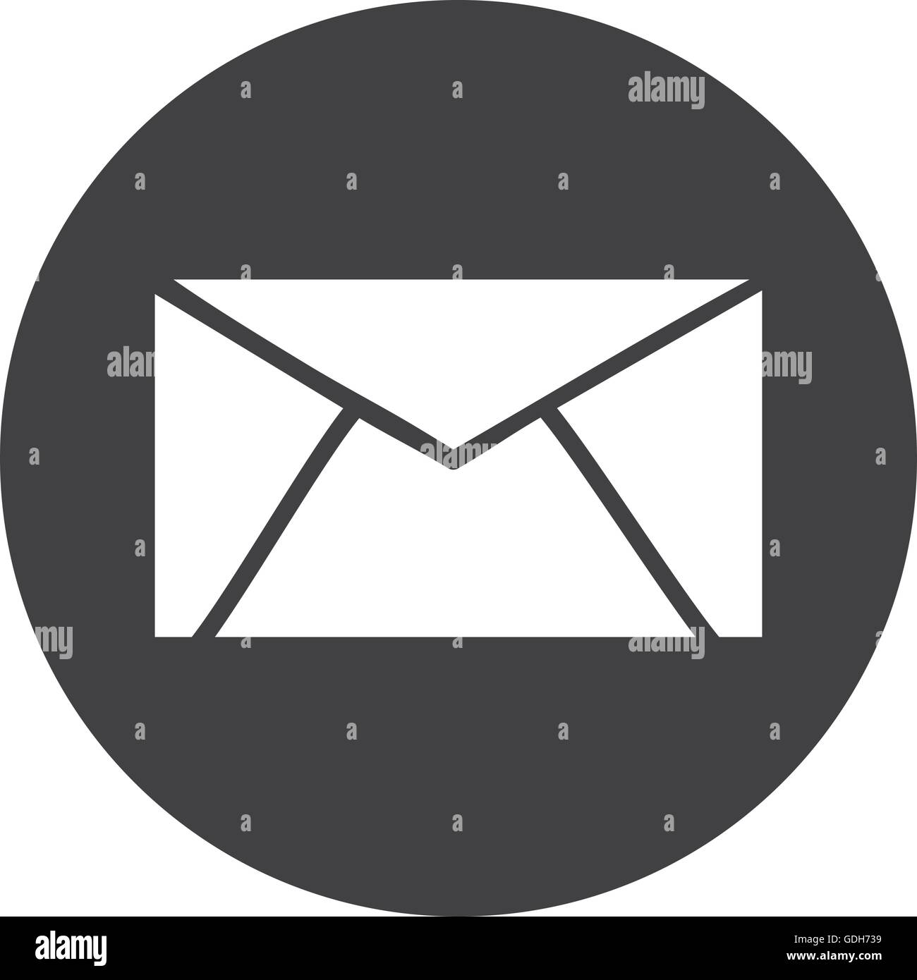 email symbol vector Stock Vector Image & Art - Alamy