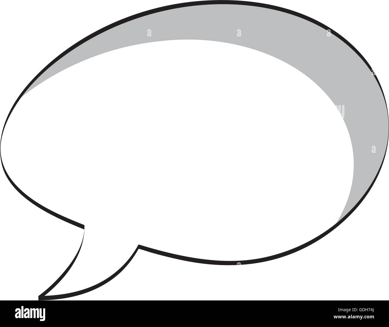 text balloon icon Stock Vector Image & Art - Alamy