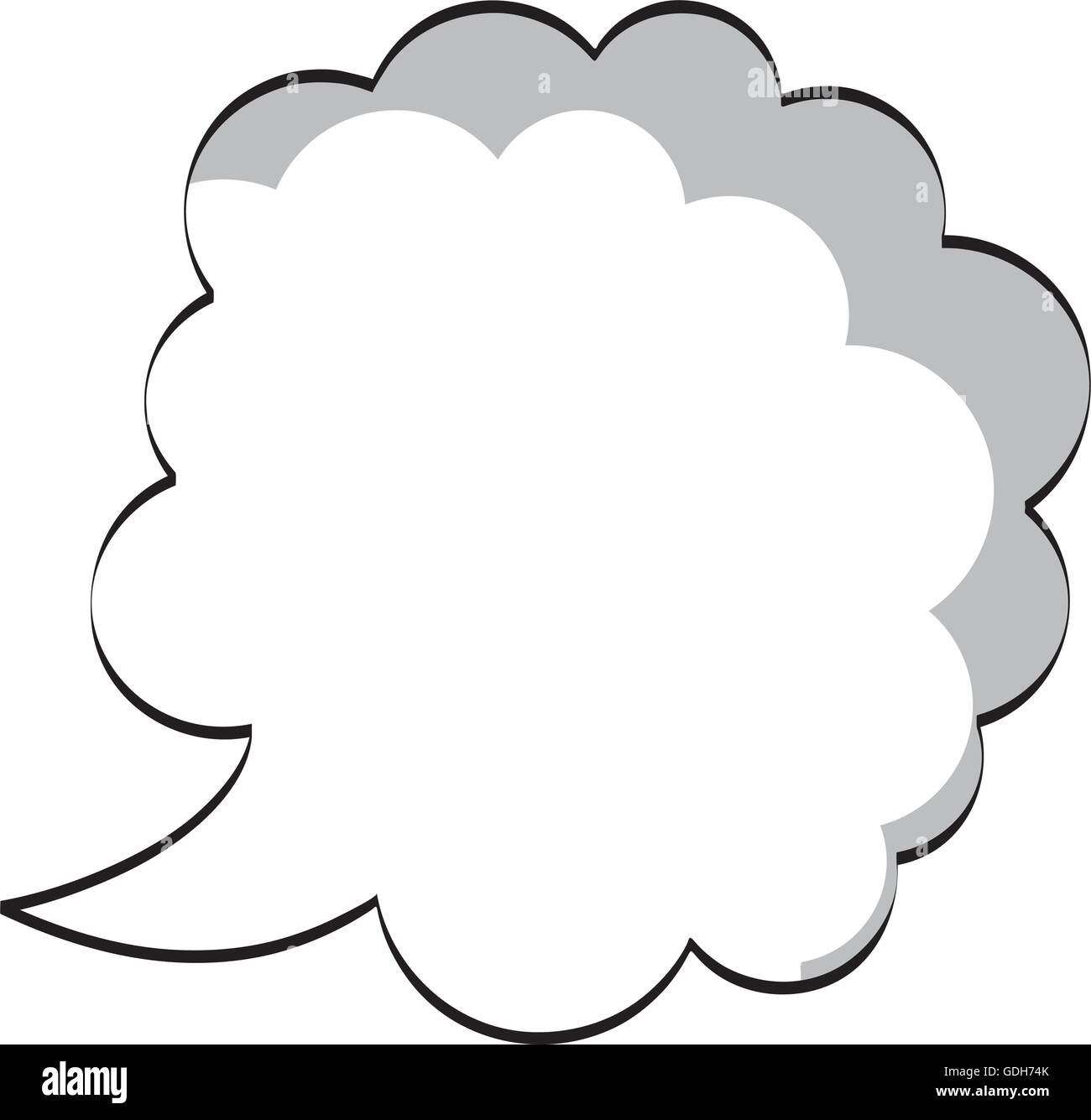 text balloon icon Stock Vector Image & Art - Alamy