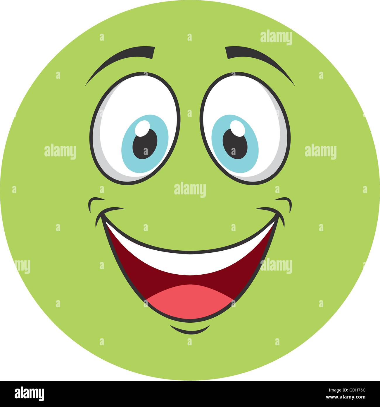 happy cartoon icon Stock Vector Image & Art - Alamy