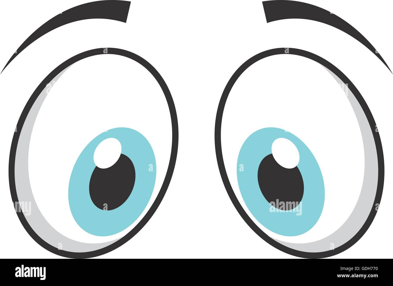 cartoon eyes icon Stock Vector Image & Art - Alamy