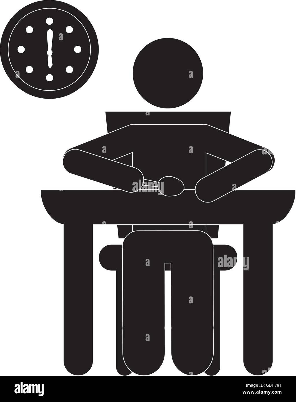 man eating icon Stock Vector Image & Art - Alamy