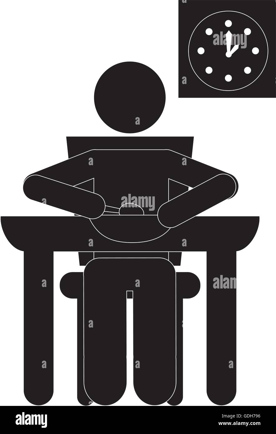 man eating icon Stock Vector Image & Art - Alamy