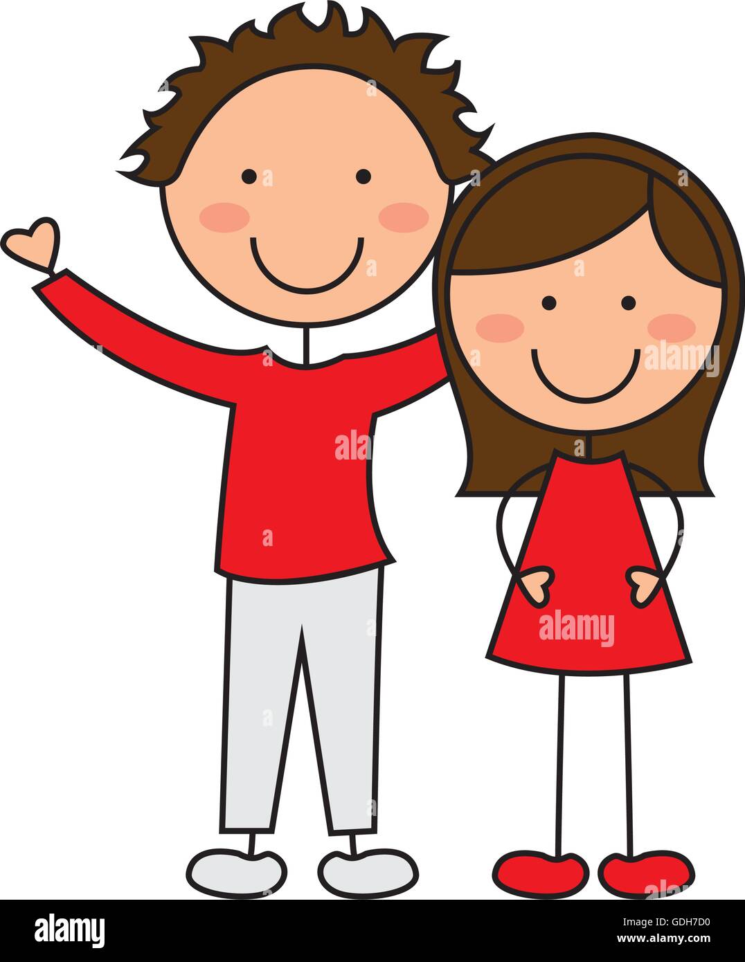 cartoon kids icon Stock Vector Image & Art - Alamy