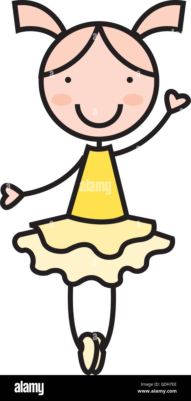 cartoon girl icon Stock Vector Image & Art - Alamy