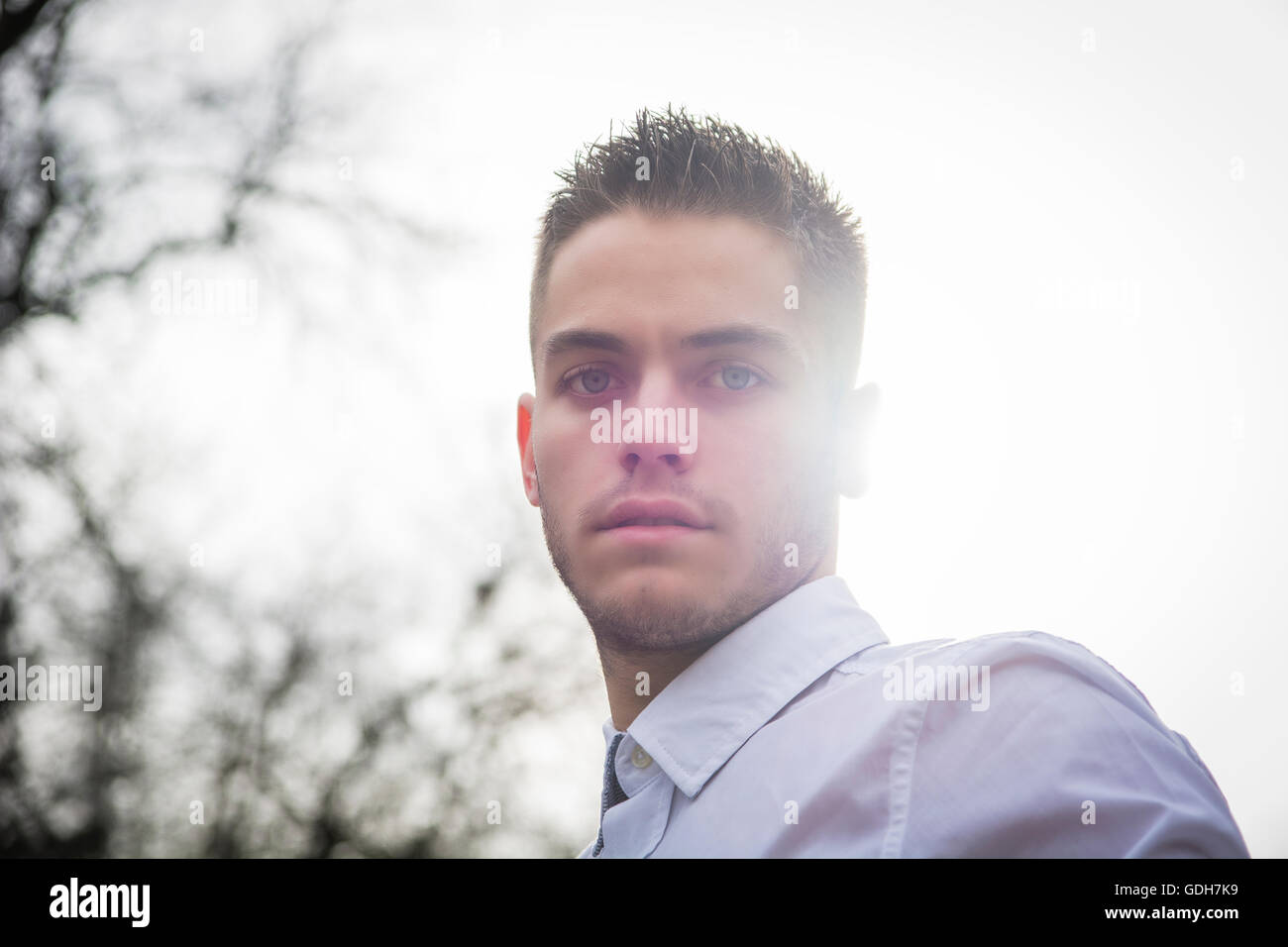 Young good looking man hi-res stock photography and images - Alamy