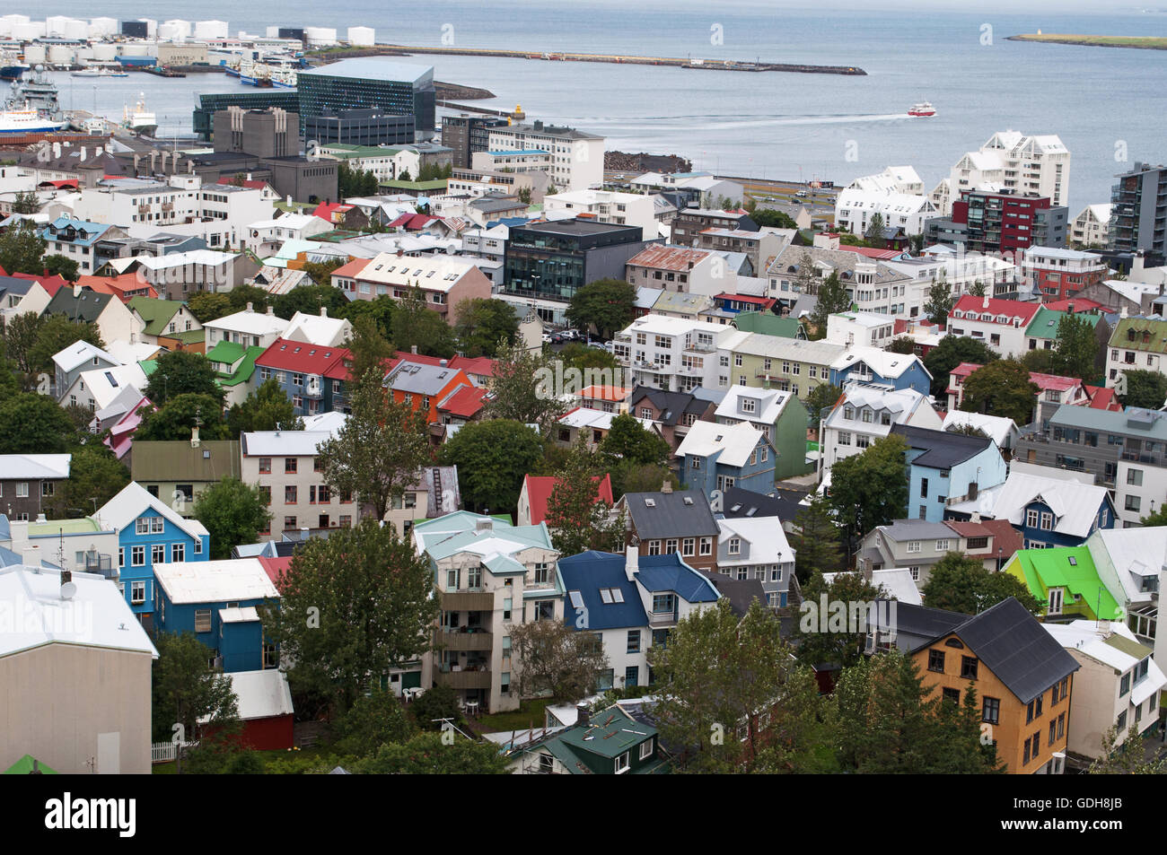 Reykjavik skyline hi-res stock photography and images - Alamy