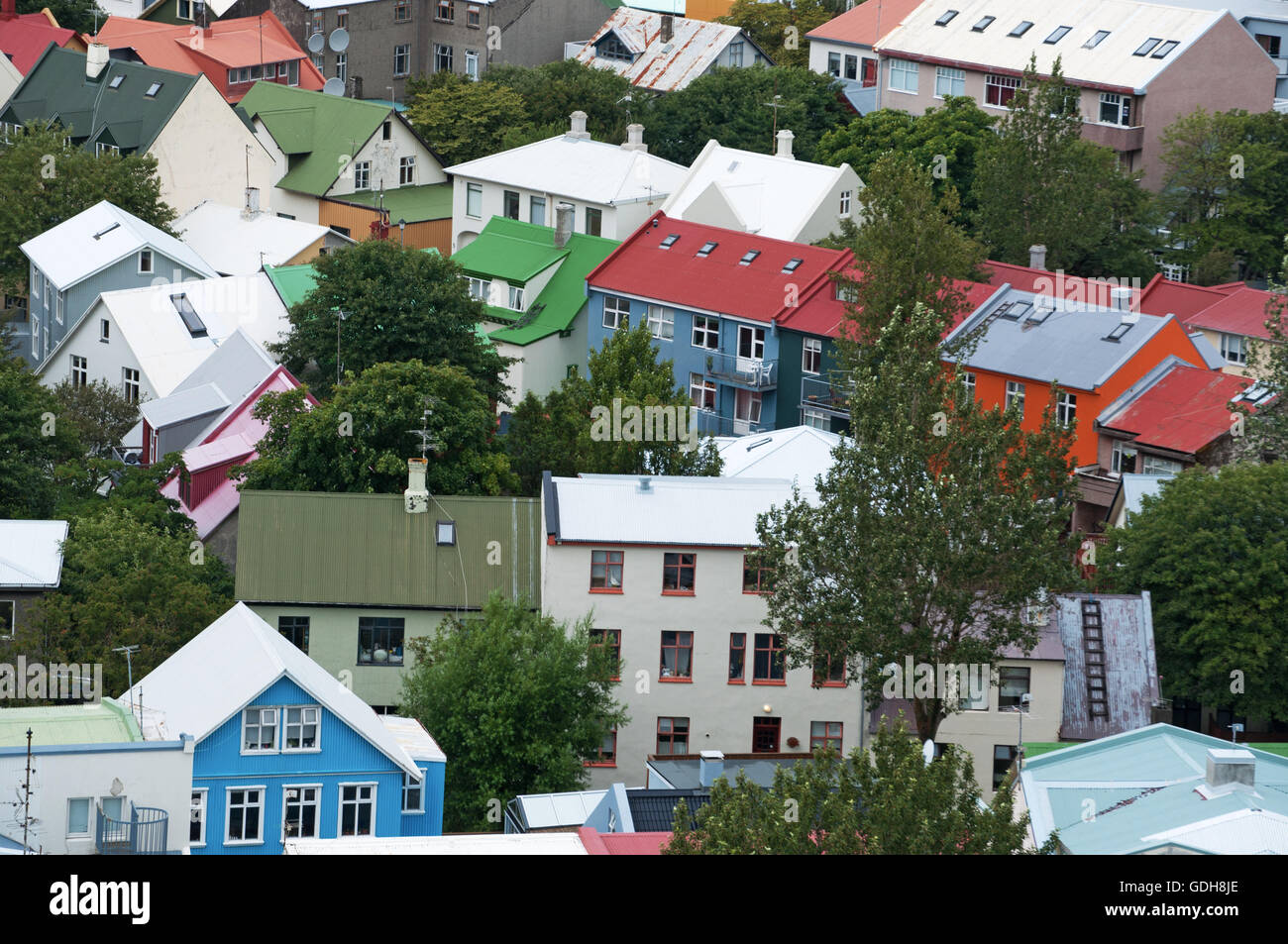 Skyline reykjavik capital city hi-res stock photography and images - Alamy