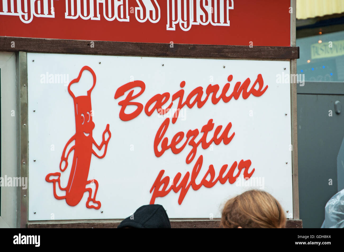 Reykjavik baejarins beztu pylsur hi-res stock photography and images ...