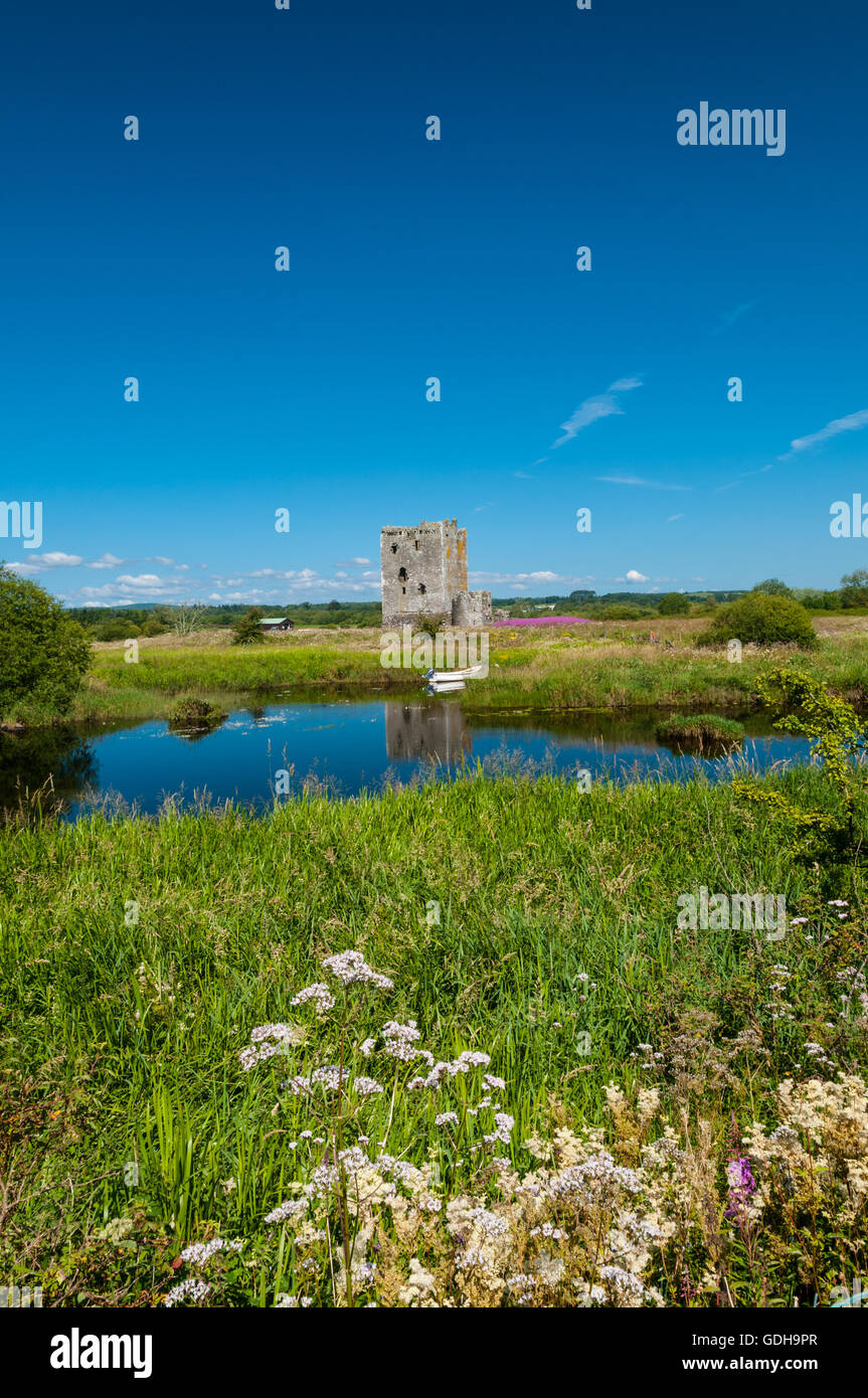 Tower built by archibald the grim lord of galloway hi-res stock ...