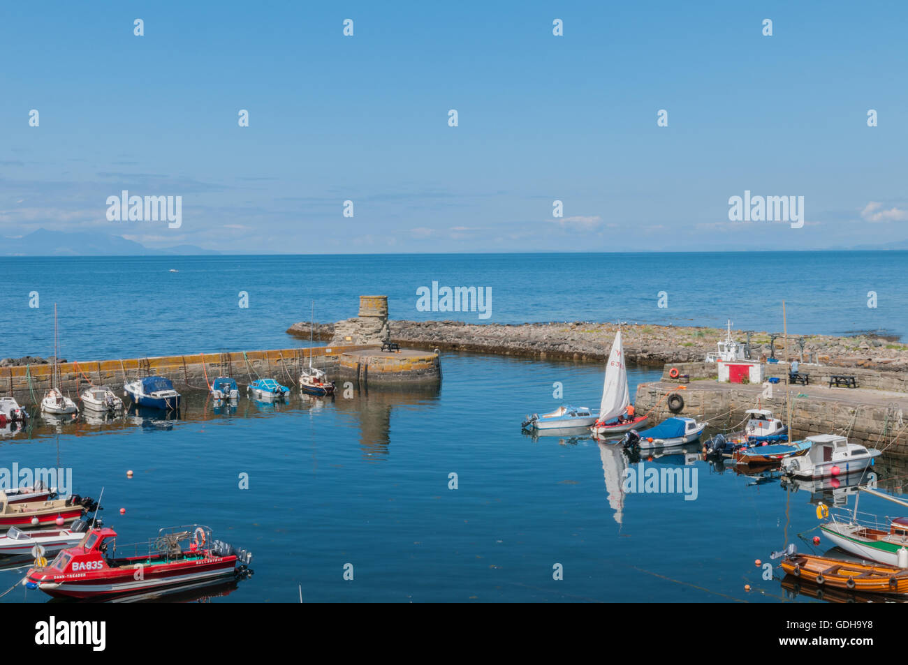 Dunure harbour hi-res stock photography and images - Alamy