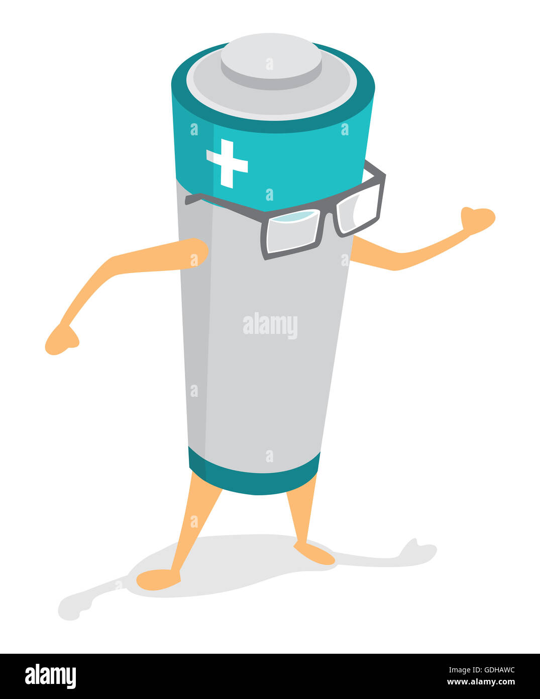 Cartoon battery hi-res stock photography and images - Alamy