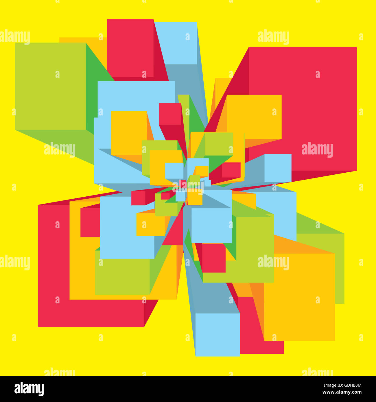 Digital explosion hi-res stock photography and images - Alamy