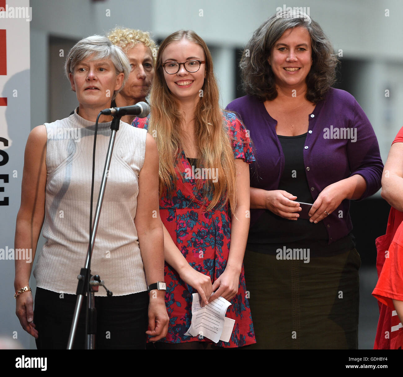 Labour MP's Kate Green (left) and Heidi Alexander (right) before Labour ...