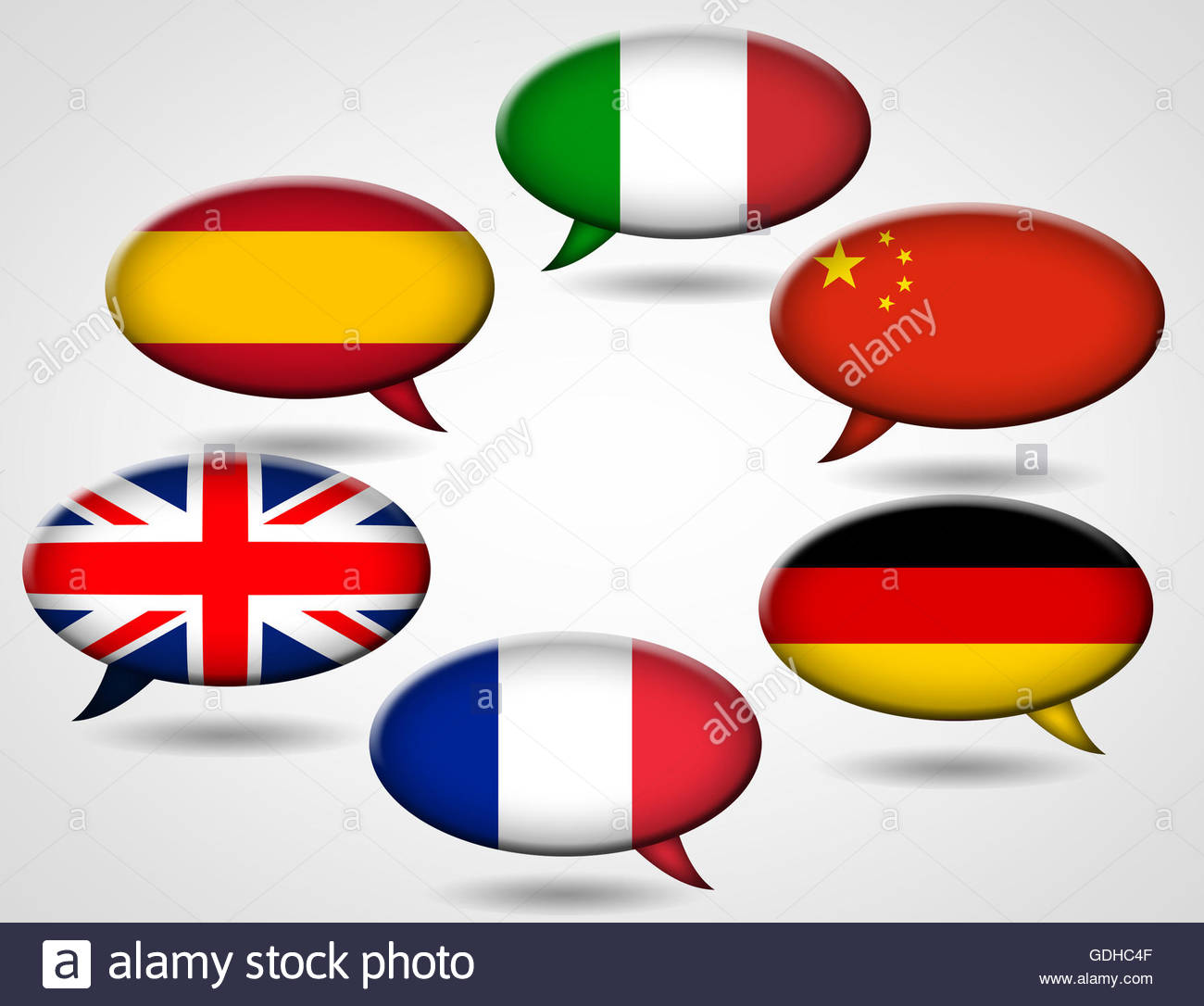 German Speech Bubble Stock Photos & German Speech Bubble Stock Images ...