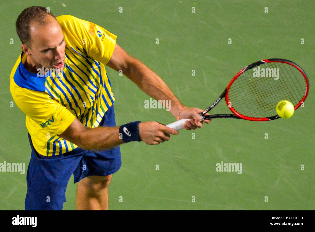 Bruno Soares of Brazil during the match between Brazil vs Ecuador ...