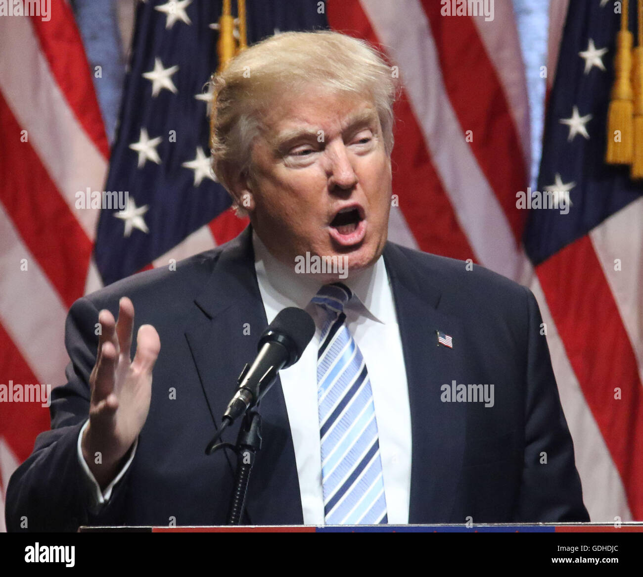 New York, New York, USA. 16th July, 2016. 2016 Presumptive Republican ...