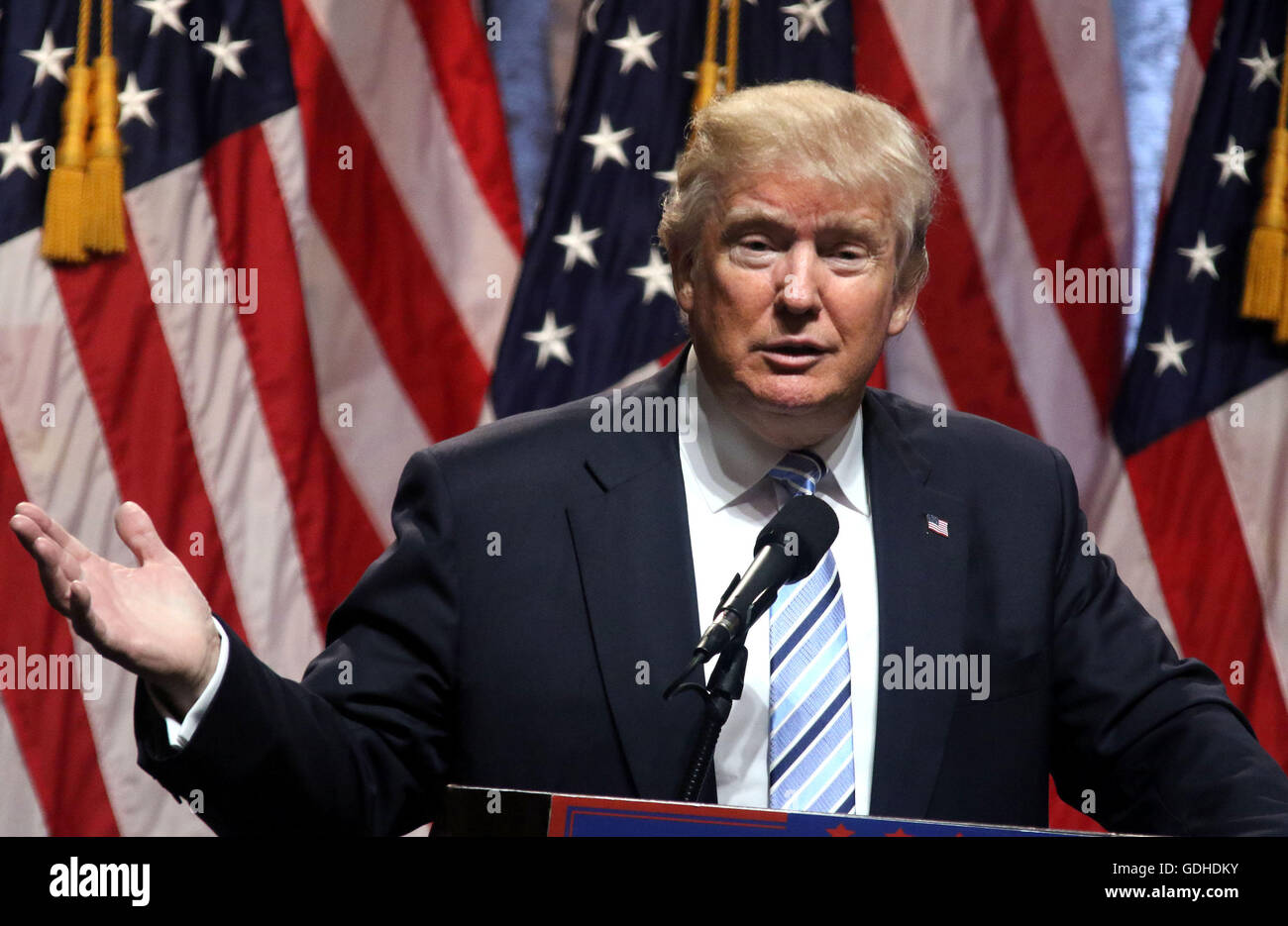 New York, New York, USA. 16th July, 2016. 2016 Presumptive Republican ...