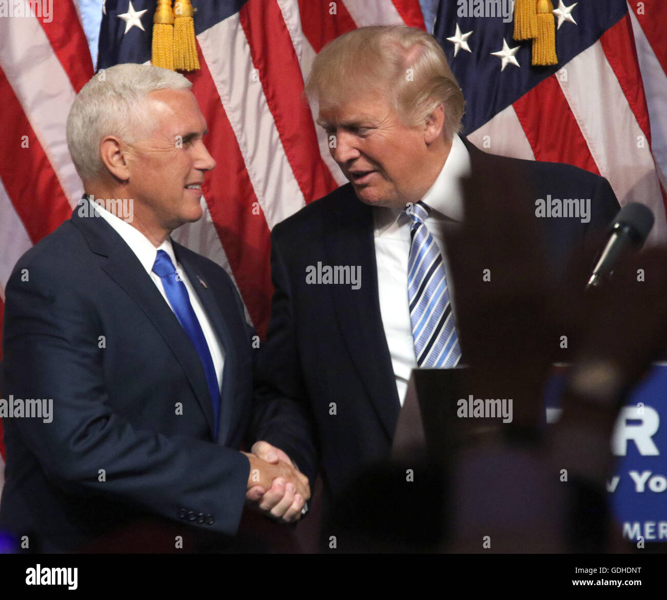 New York, New York, USA. 16th July, 2016. 2016 Presumptive Republican ...
