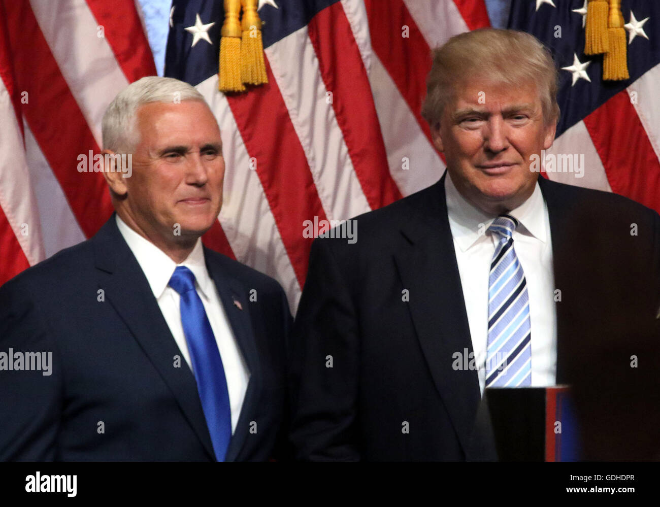 New York, New York, USA. 16th July, 2016. 2016 Presumptive Republican ...