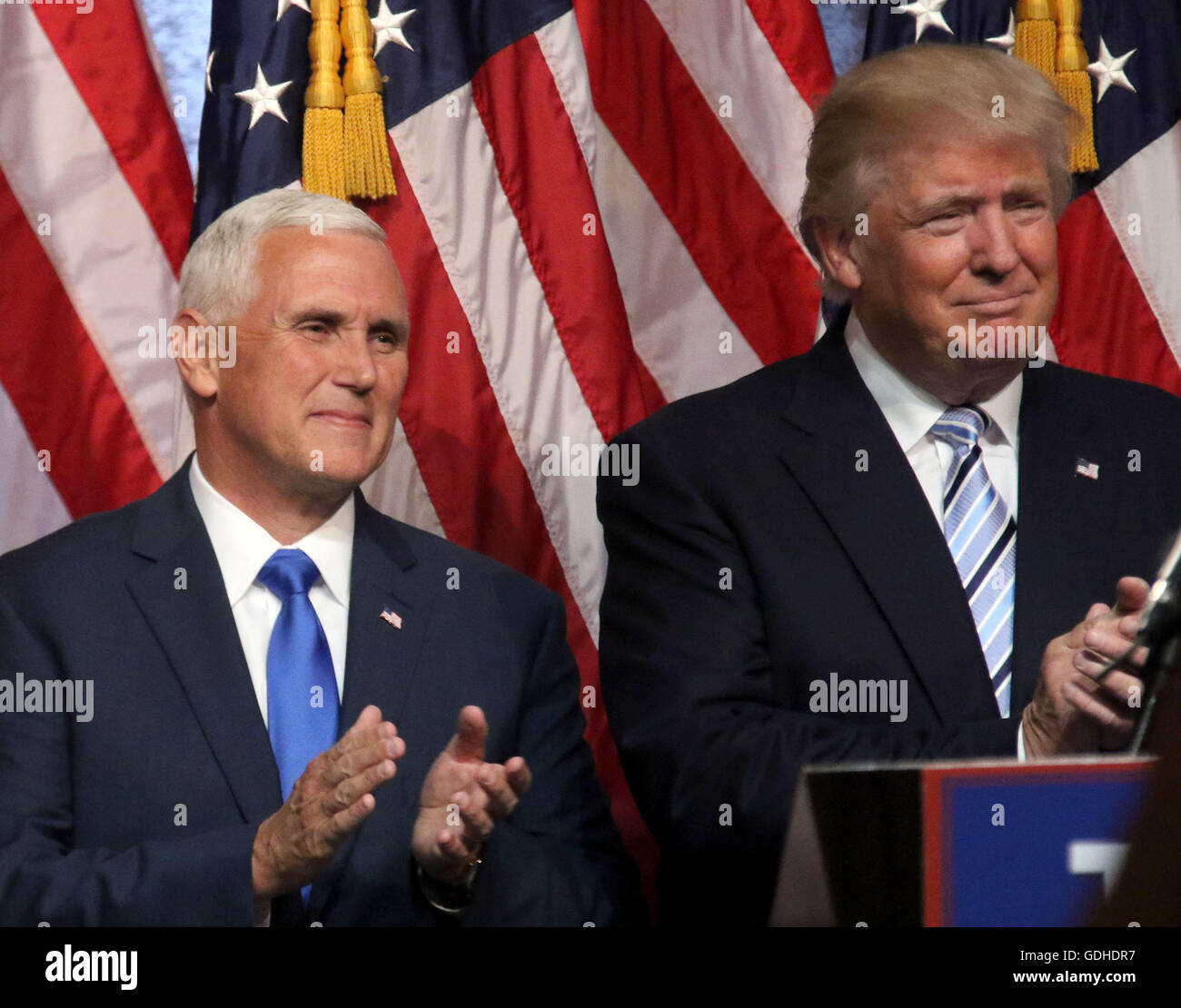 New York, New York, USA. 16th July, 2016. 2016 Presumptive Republican ...