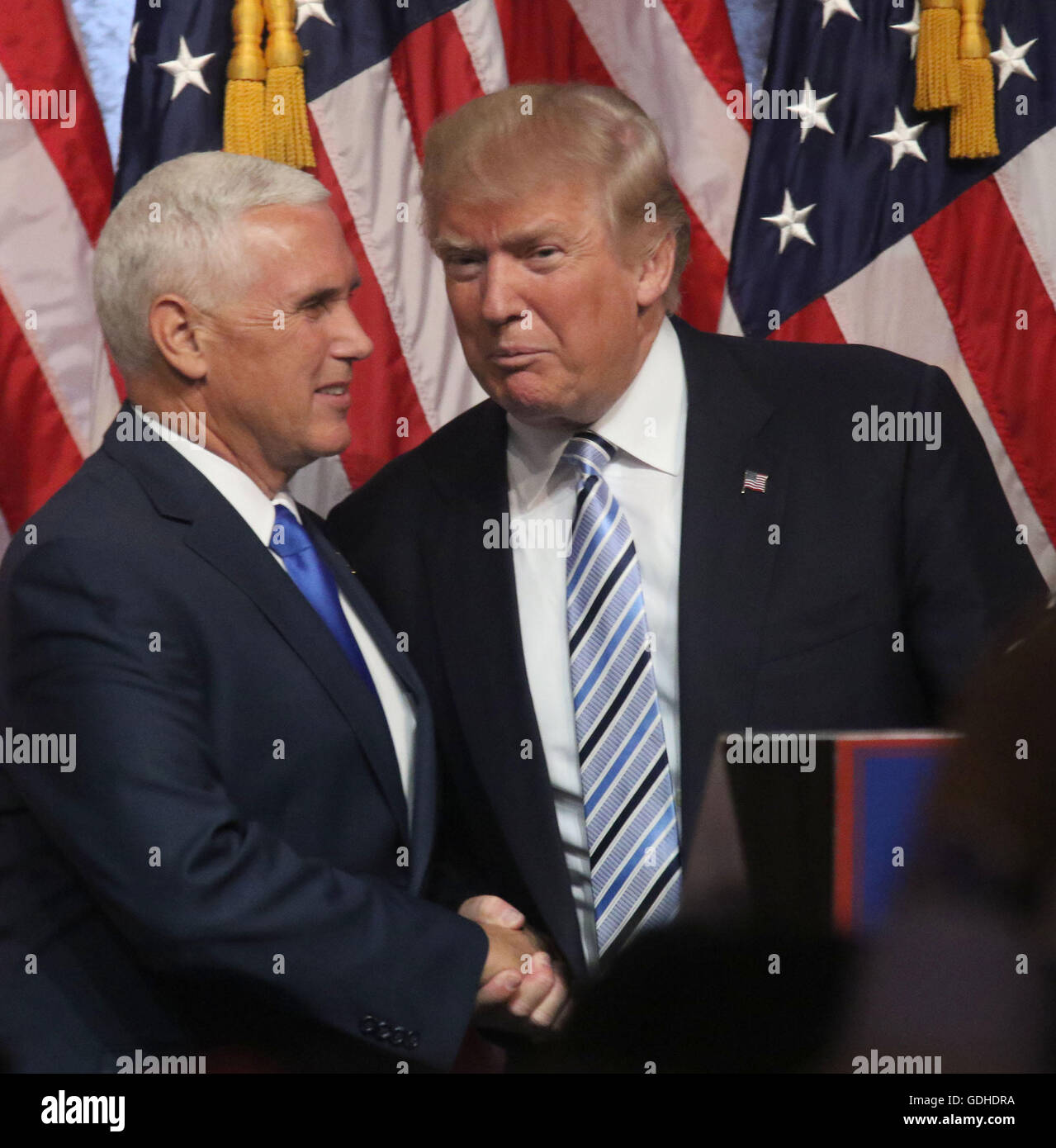 New York, New York, USA. 16th July, 2016. 2016 Presumptive Republican ...