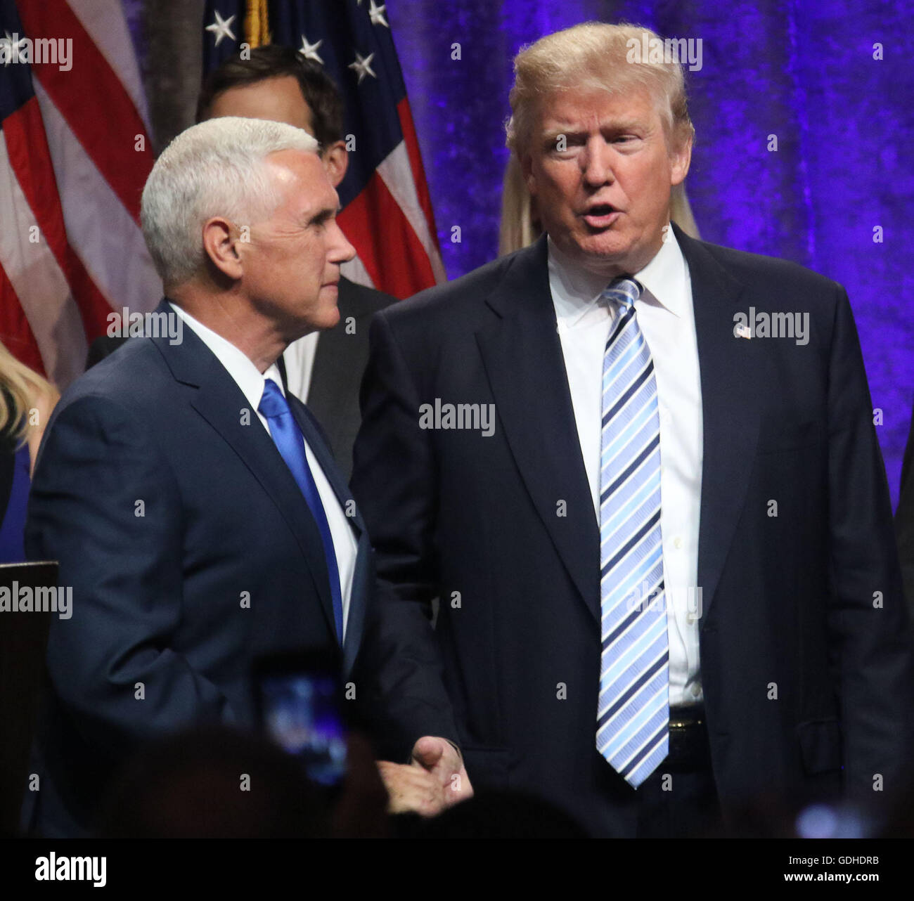 New York, New York, USA. 16th July, 2016. 2016 Presumptive Republican ...