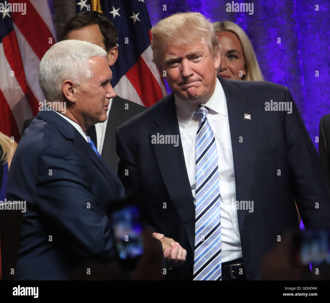 New York, New York, USA. 16th July, 2016. 2016 Presumptive Republican ...