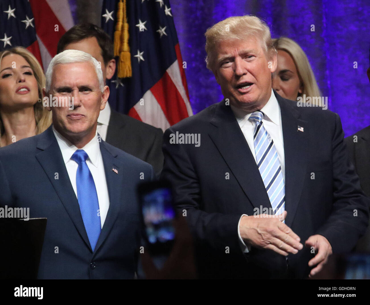 New York, New York, USA. 16th July, 2016. 2016 Presumptive Republican ...