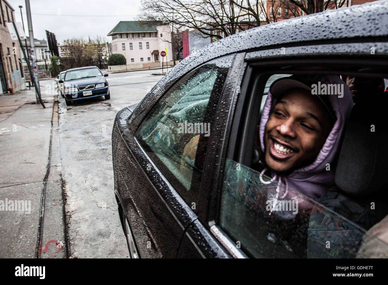 Baltimore, Maryland, USA. 21st Mar, 2016. Rappers having fun while ...