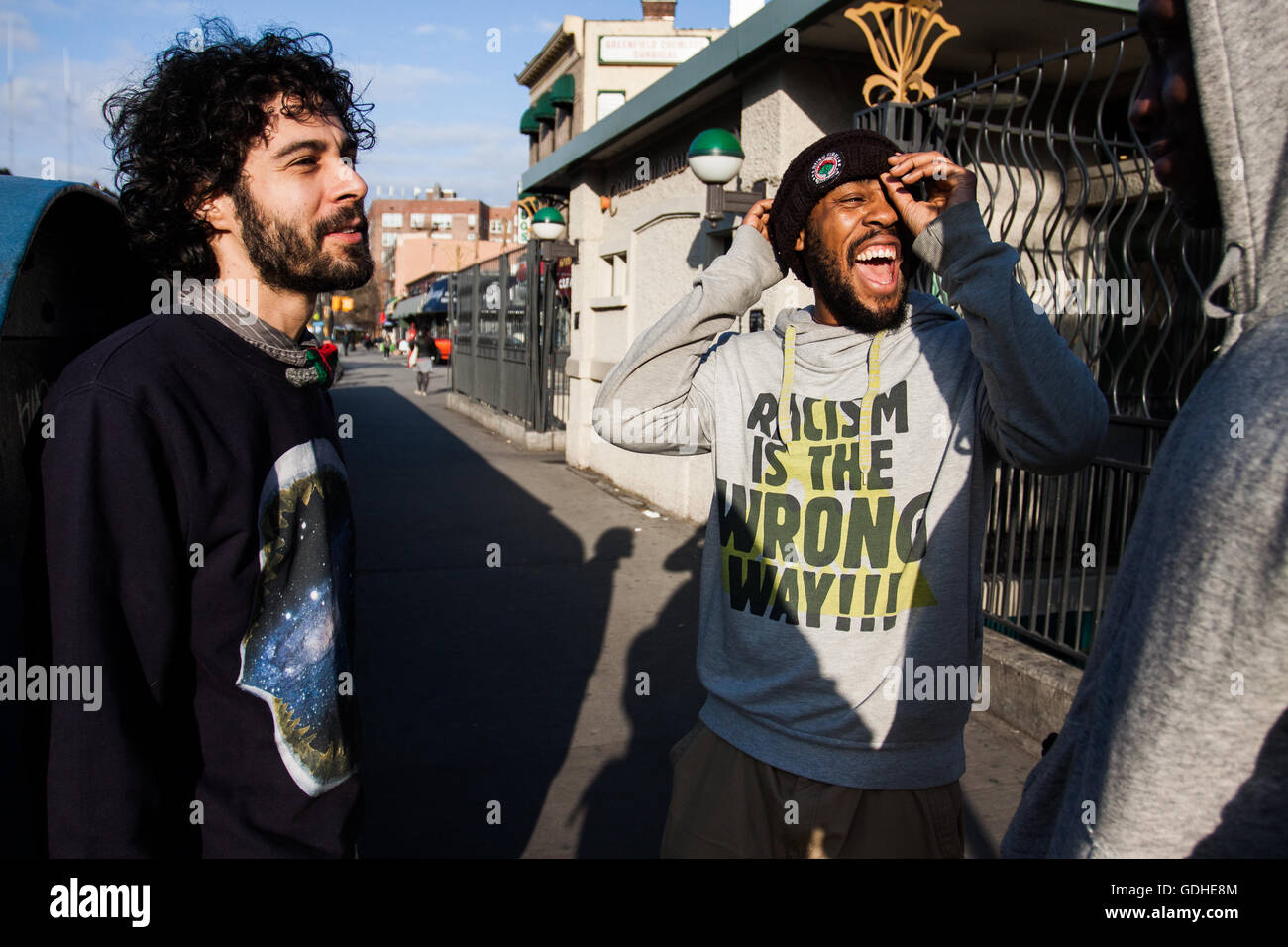Rappers new york hi-res stock photography and images - Alamy