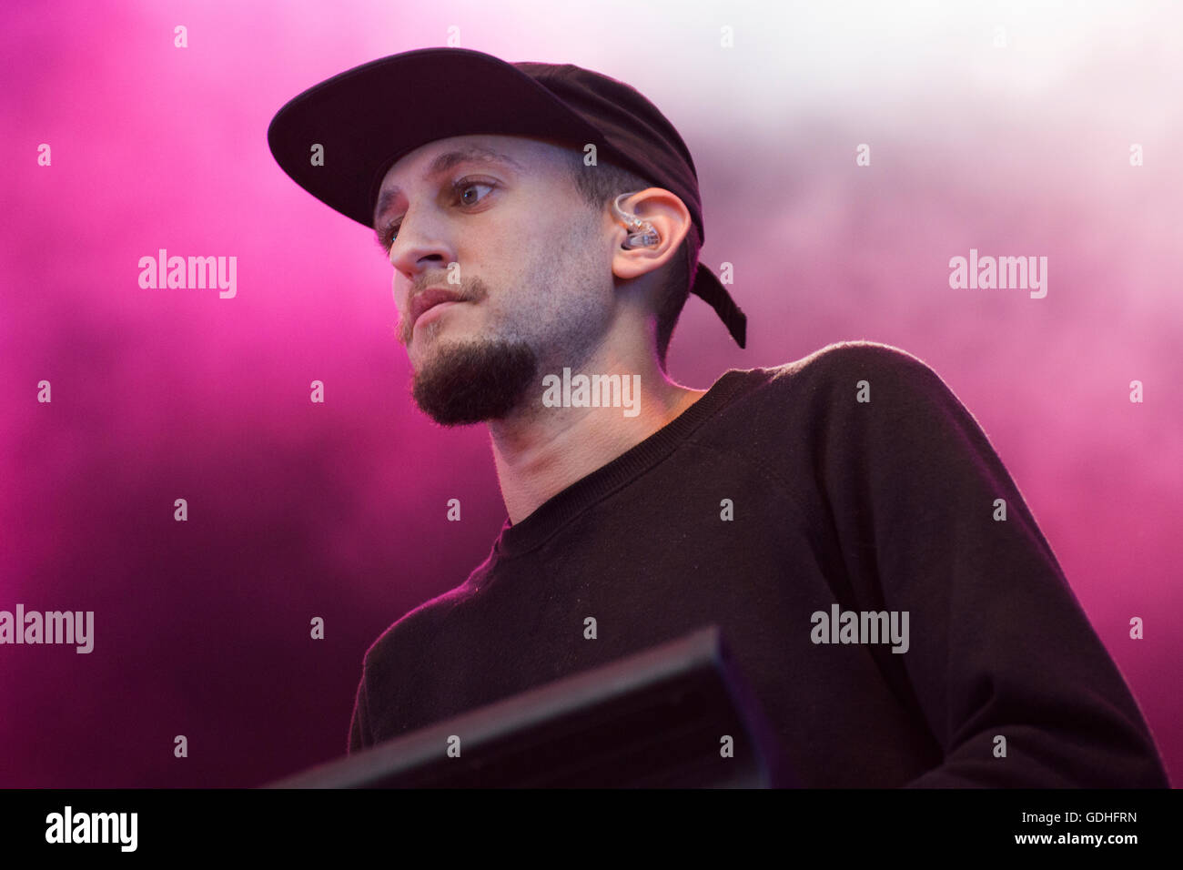 Pori, Finland. 16th July 2016. Brittish singer-songwriter Låpsley ...