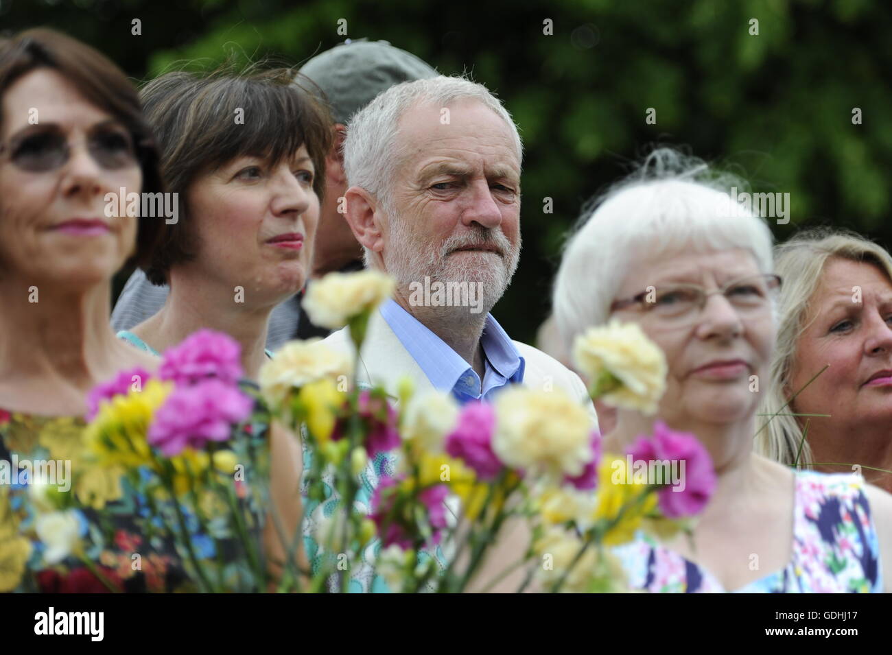 Tolpuddle Martyrs Rally, Dorset, UK. 17th July 2016. Labour leader ...