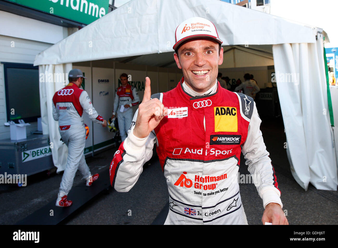 Zandvoort, Netherlands. 17th July, 2016. HANDOUT - British driver Jamie ...