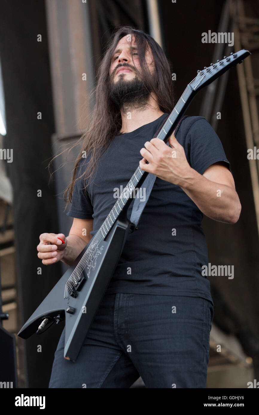Christian andreu gojira guitarist hi-res stock photography and images ...