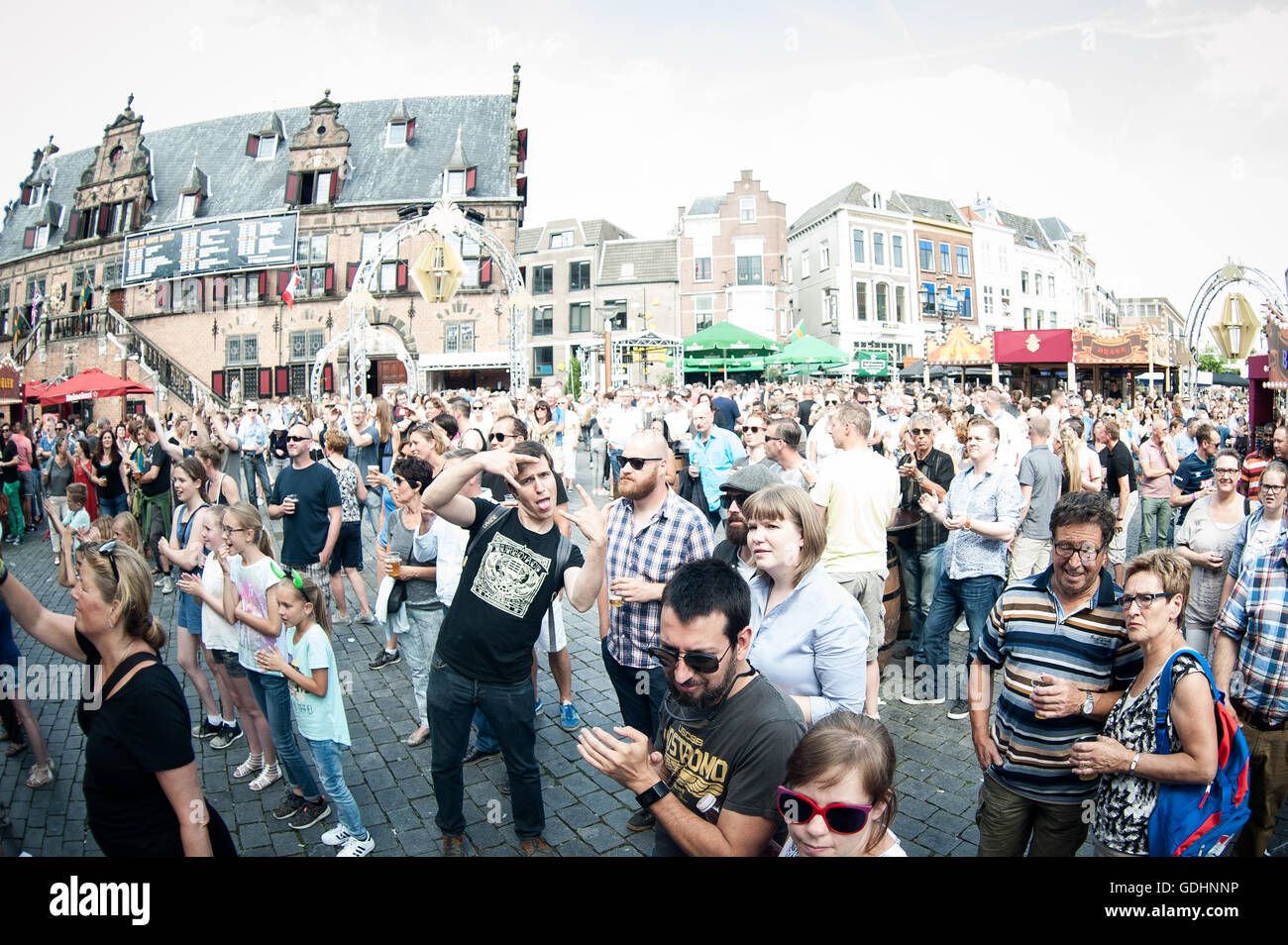 Nijmegen, The Netherlands. 18th July, 2016.The Vierdaagsefeesten ...