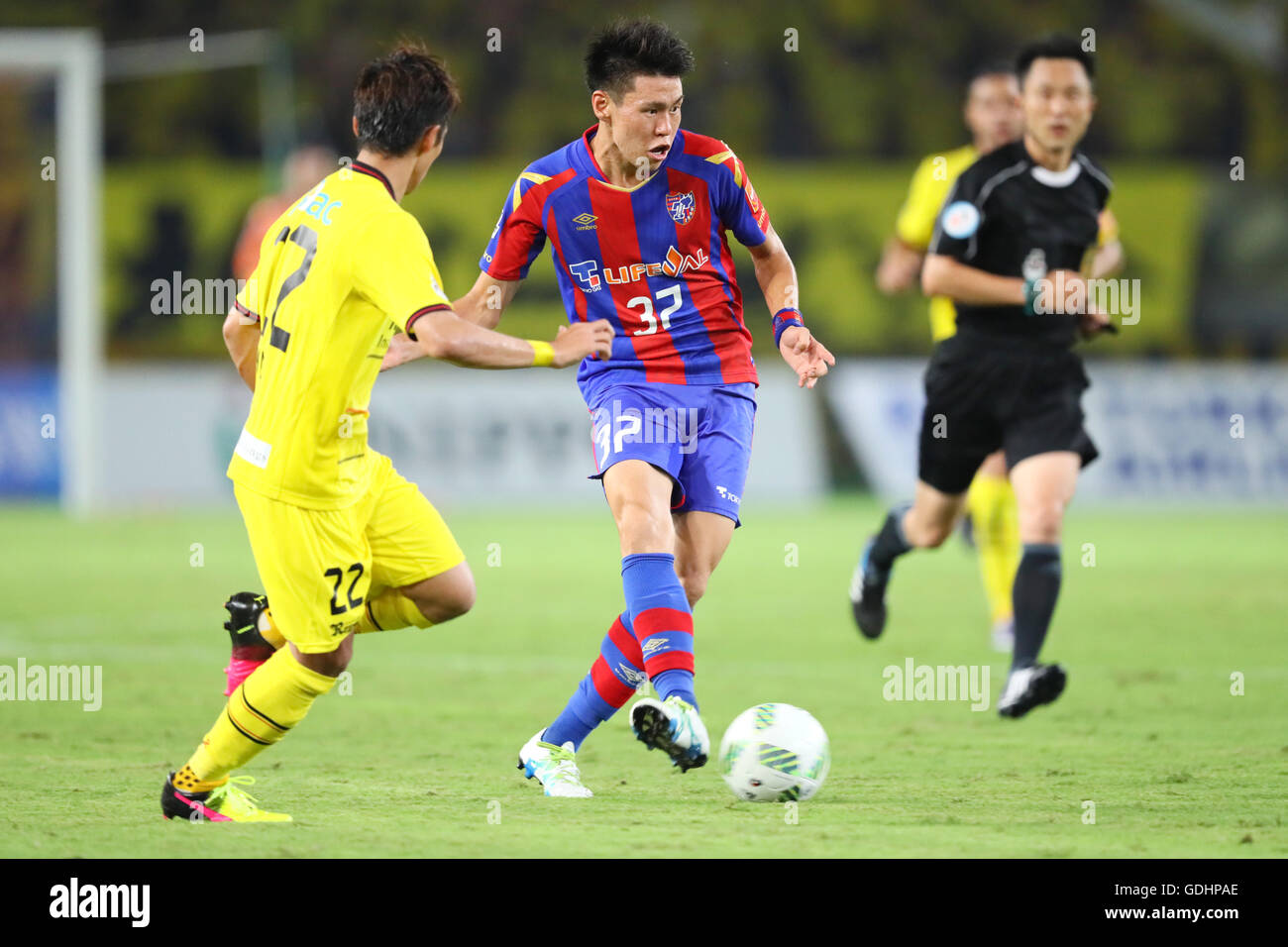 Tokyo, Japan. 17th July, 2016. Kento Hashimoto (FC Tokyo) Football ...