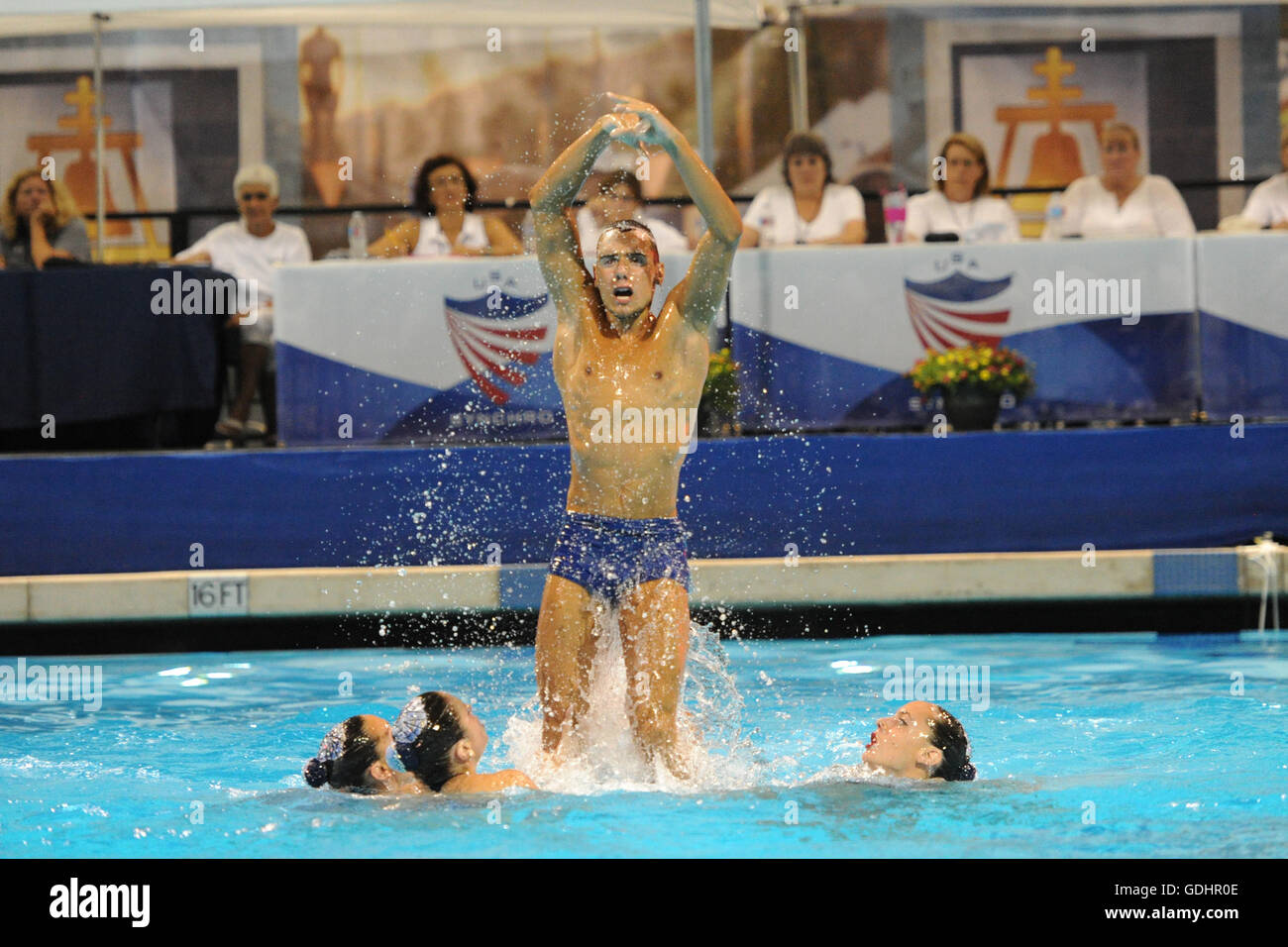 Synchronized swimming routine hi-res stock photography and images - Alamy