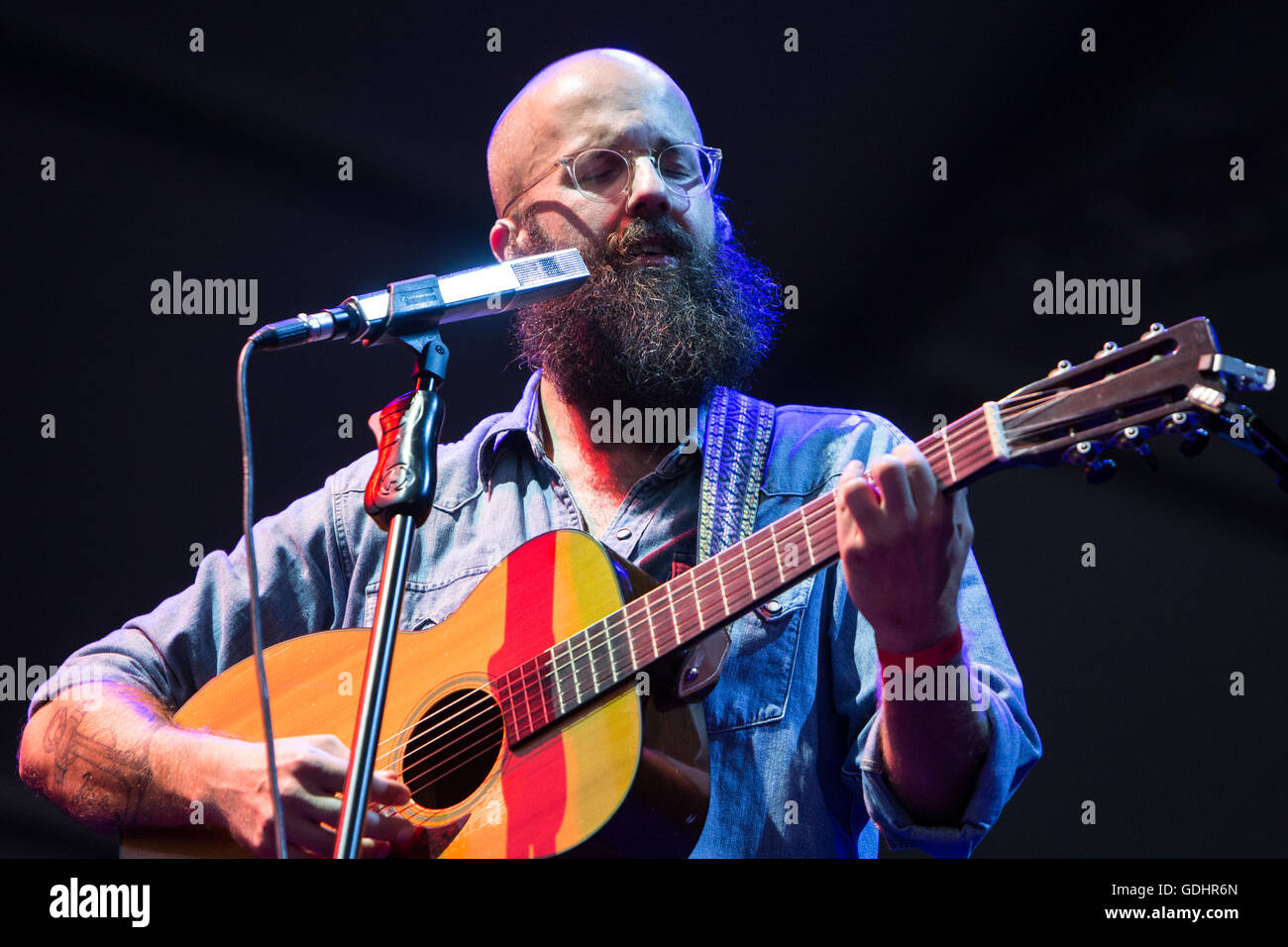 Bollate Milan, Italy. 17th July, 2016. The American singer-songwriter ...