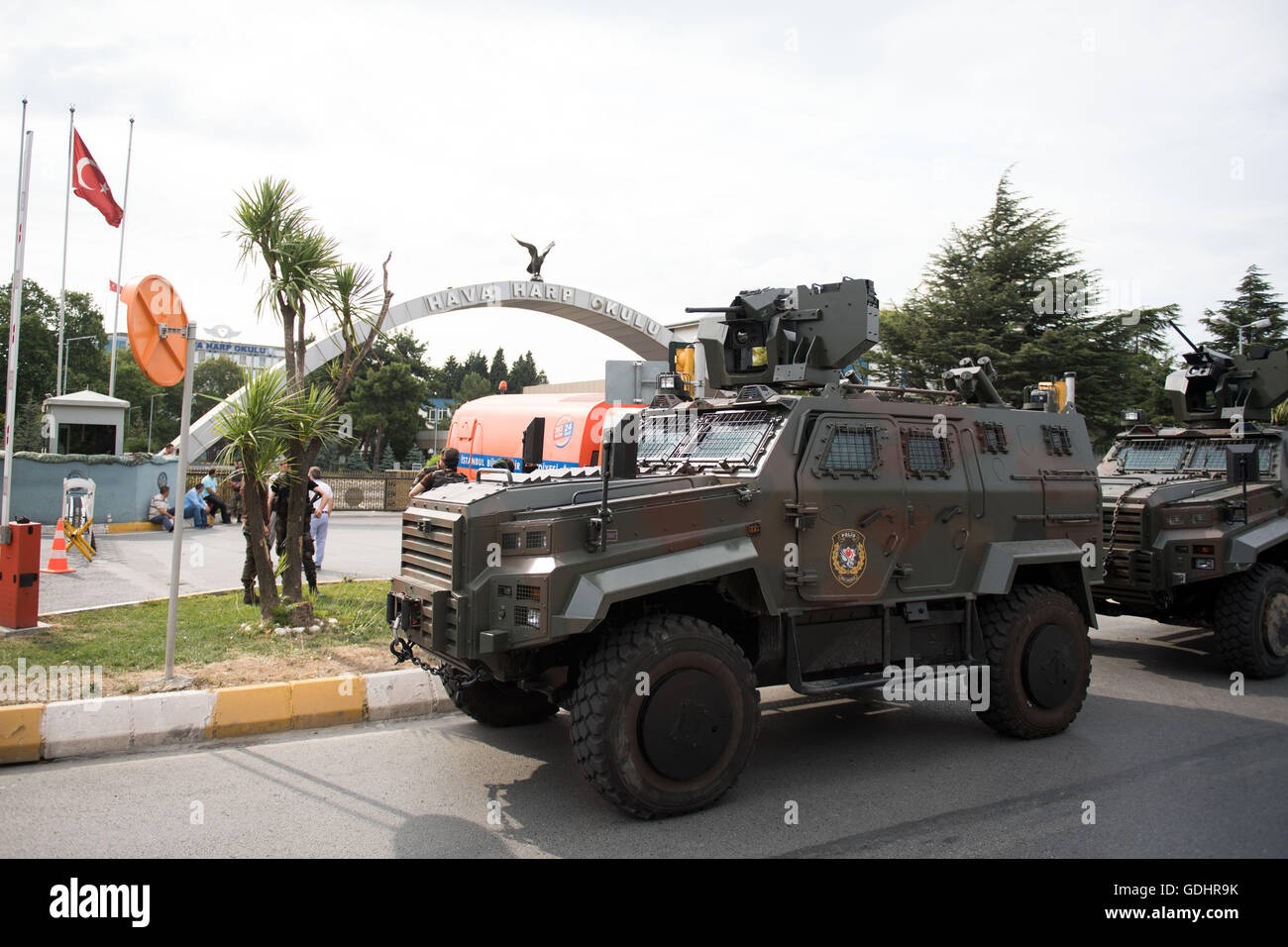 Istanbul, Turkey. 18th July, 2017. Armored Vehicles of turkish special ...