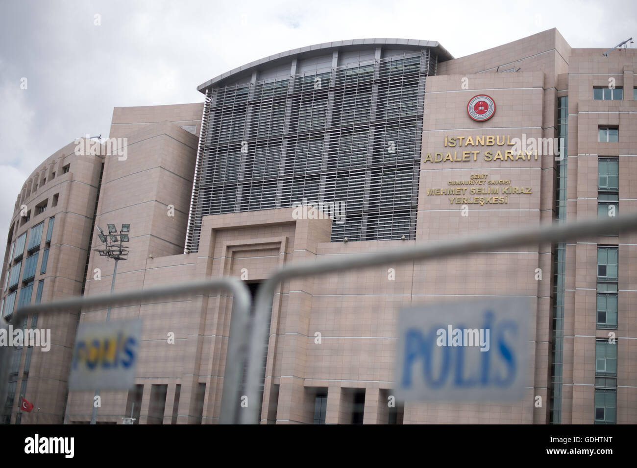 Istanbul, Turkey. 18th July, 2016. The Istanbul Çaglayan Justice Palace ...